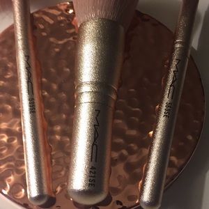 MAC Cosmetics | Makeup | Mac Holiday 27 Rose Gold Mini Brush Set | Poshmark